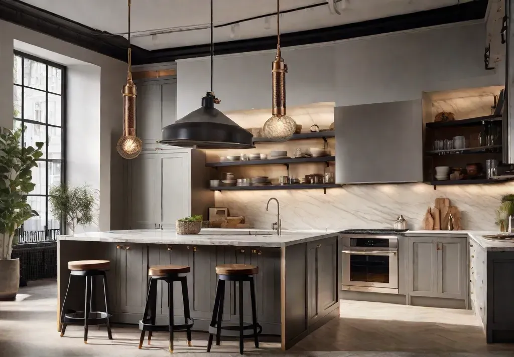 10 Industrial Kitchen Light Fixtures - Home Decor Hero