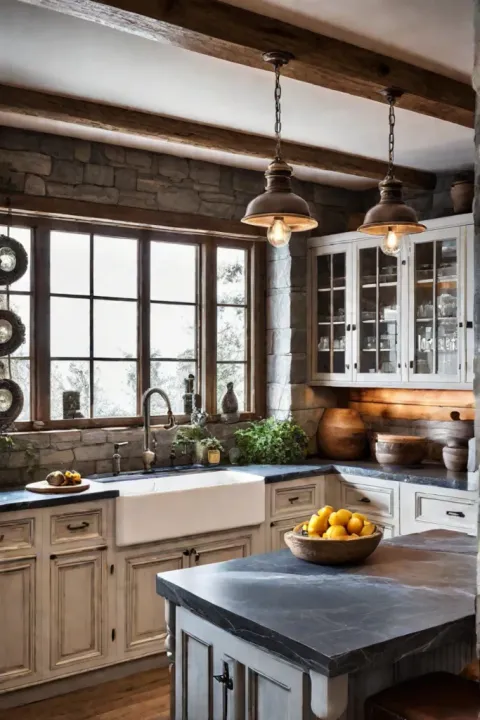 10 Cozy Rustic Kitchen Cabinet Concepts - Home Decor Hero