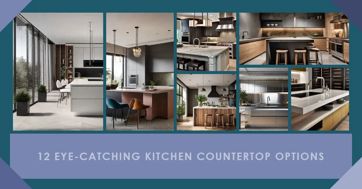 12 Eye-Catching Kitchen Countertop Options to Inspire Your Remodel - Home Decor Hero