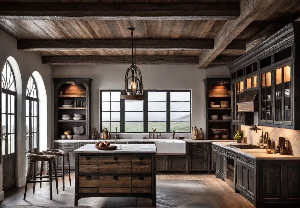 11 Stunning Rustic Kitchen Cabinet Styles To Add Home Character - Home ...